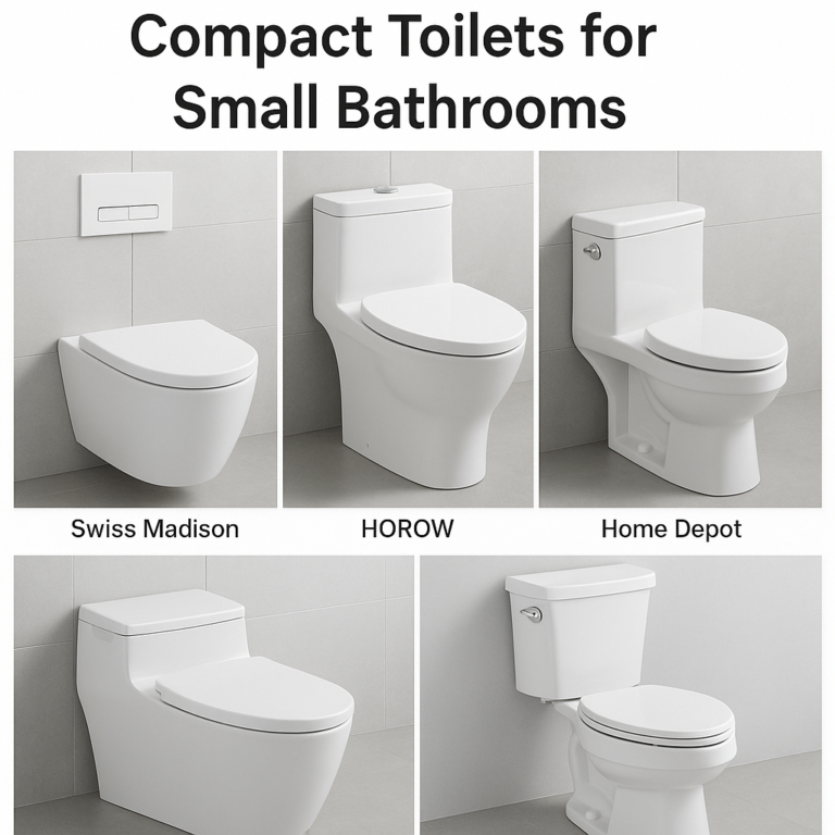 Top Compact Toilets for Small Bathrooms: Smart Space-Saving Picks