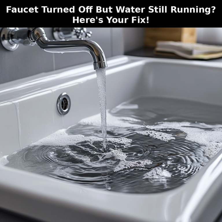 Faucet Turned Off but Water Still Running? Here’s How to Fix It